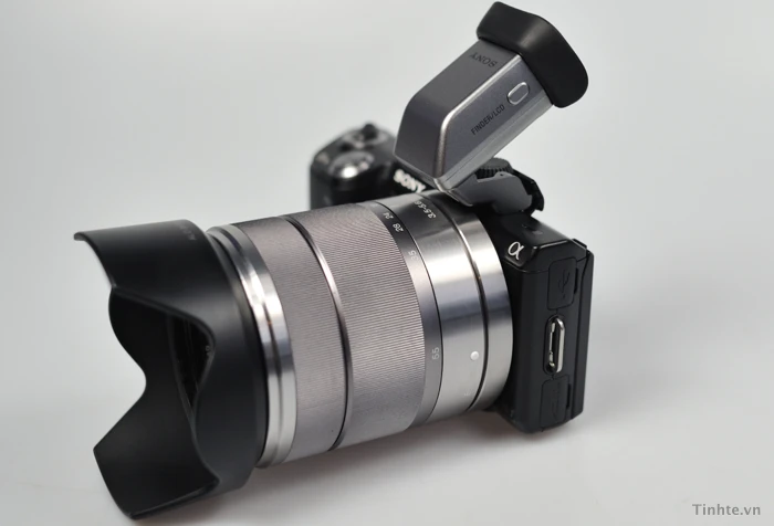 Cận cảnh máy ảnh Sony NEX-5N và viewfinder giá 350$ | Giáo dục Việt Nam