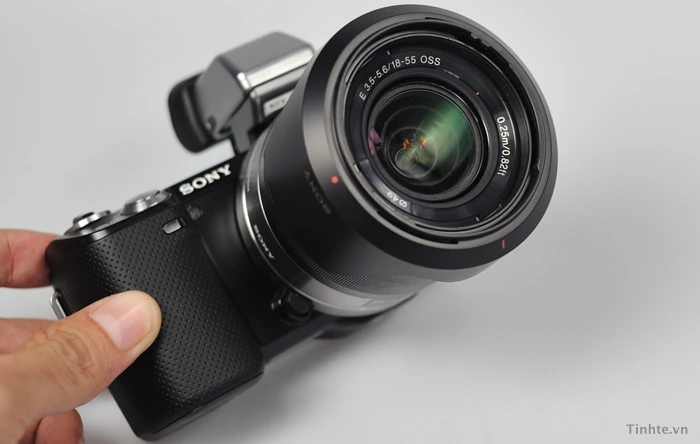 Trên tay Sony NEX-5N và viewfinder giá 350$ | Giáo dục Việt Nam