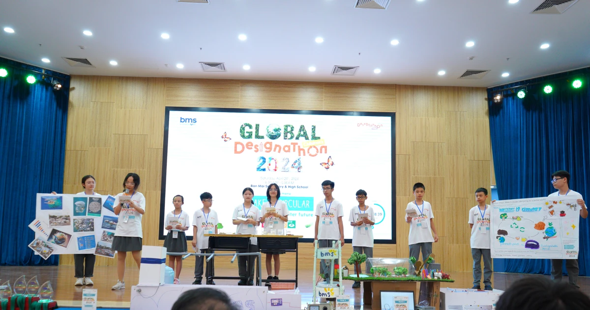 Học sinh BMS với ý tưởng bảo vệ môi trường dự Global Children’s ...