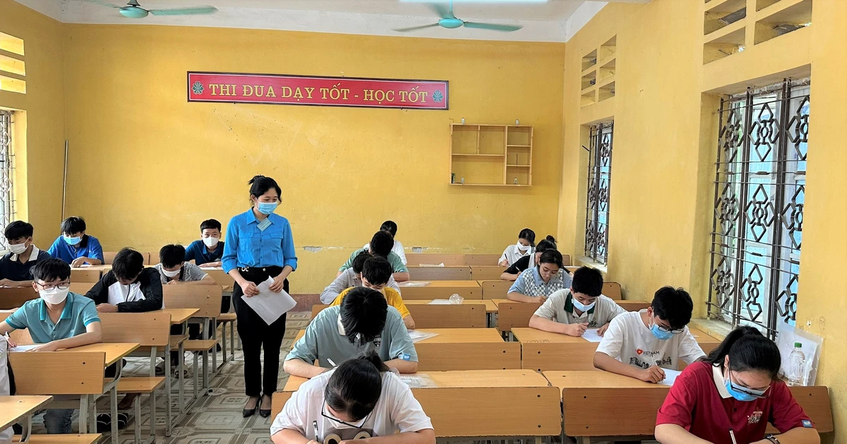 Phú Thọ công bố điểm trúng tuyển vào lớp 10 năm học 2023-2024