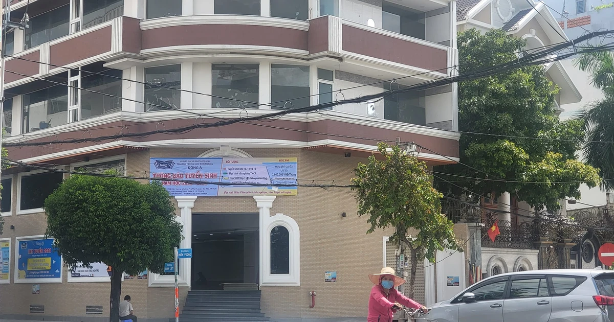THPT Đông Á tuyển sinh ở cơ sở chưa cấp phép: Sở GD TPHCM làm việc với ...