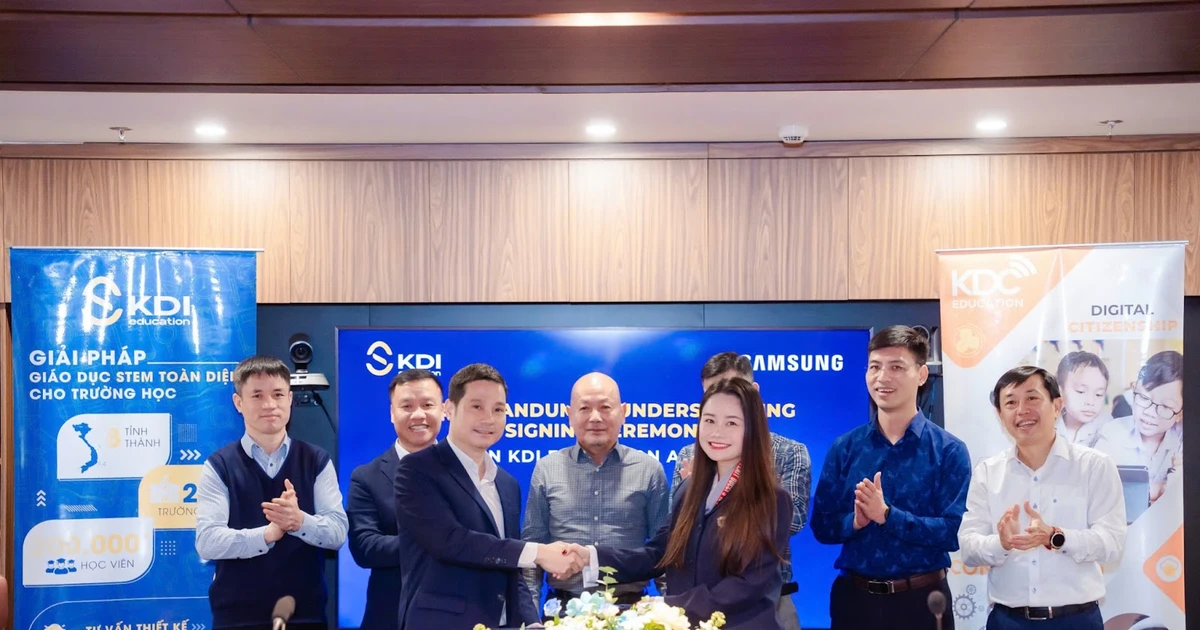 KDI Education và Samsung Electronics VN triển khai giải pháp giáo dục ...
