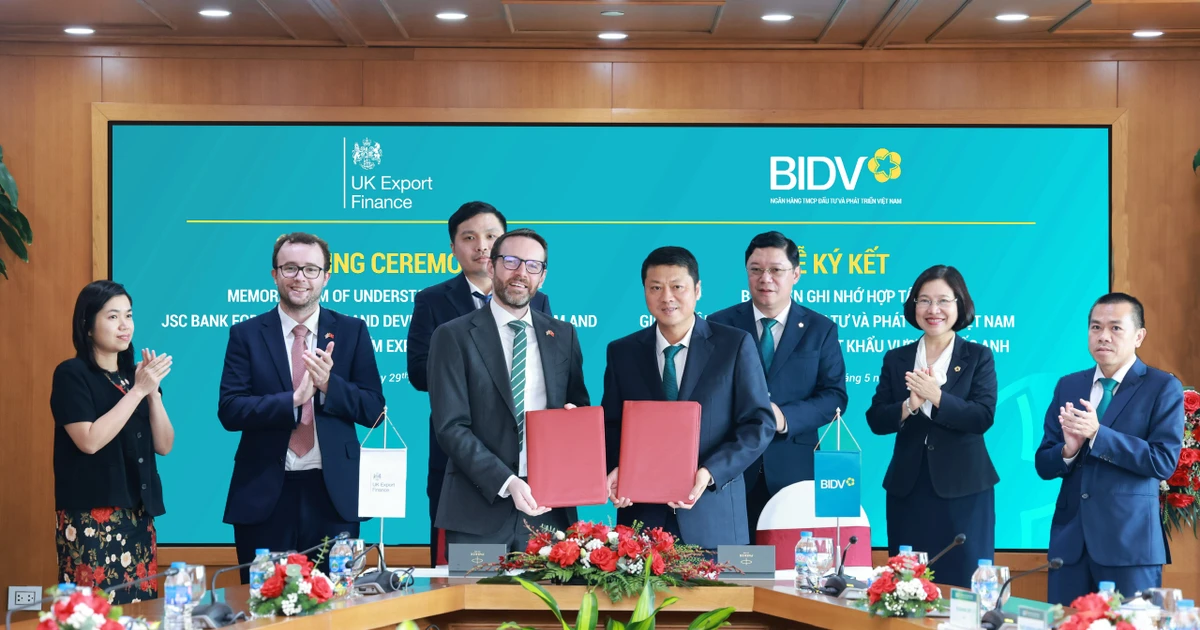 BIDV và UKEF hợp tác thúc đẩy phát triển bền vững | Giáo dục Việt Nam