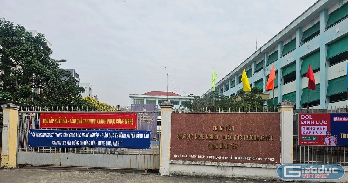 Giáo viên Trung tâm GDNN-GDTX Bình Tân bị tố xé bài kiểm tra học viên ...