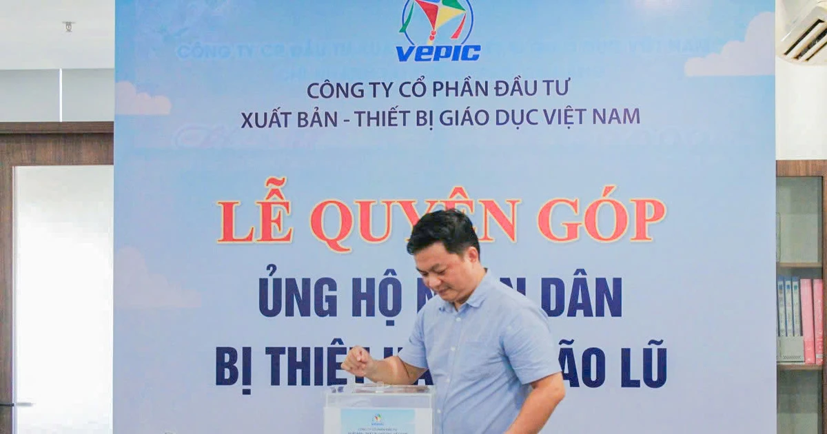 Công ty VEPIC chung tay ủng hộ đồng bào bị thiệt hại do bão số 3 | Giáo ...