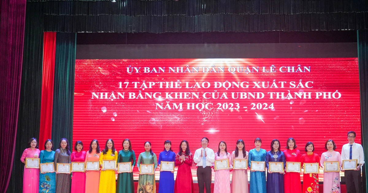 Quận Lê Chân khẳng định vị trí đứng đầu thành phố về chất lượng học ...