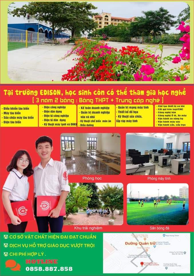 TH-THCS-THPT Edison bị 'tố' dạy văn hoá và dạy nghề, Sở GD Hải Phòng ...