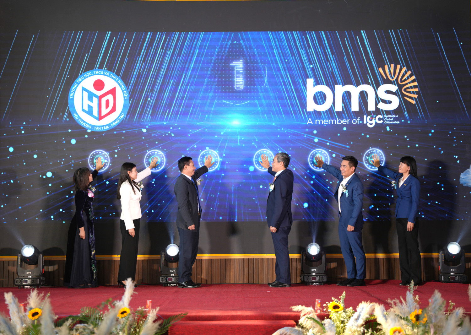 Lễ công bố nhận diện thương hiệu BMS Hưng Yên | Giáo dục Việt Nam